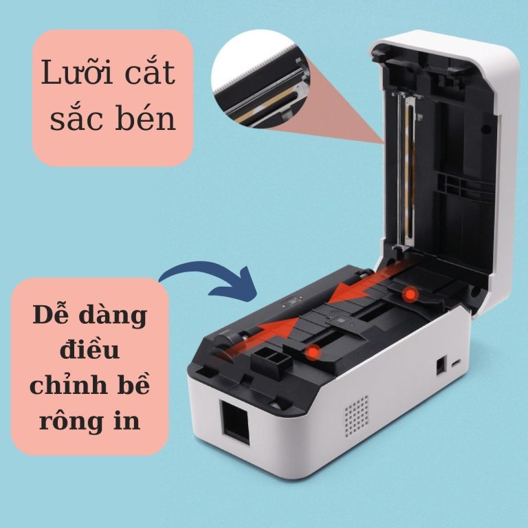 Máy in nhiệt TDL408, N80B,D40A in đơn hàng các sản TMĐT - KVAFA